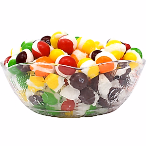 Freeze Dried Candy - 10oz XX LARGE pack of CANDYGENIUS cool freeze dry candies puff frozen dehydrated skittles bulk giant snack fruit crunch birthday kids parties