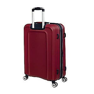 it luggage Jupiter 28" Hardside Checked 8 Wheel Expandable Spinner, Red