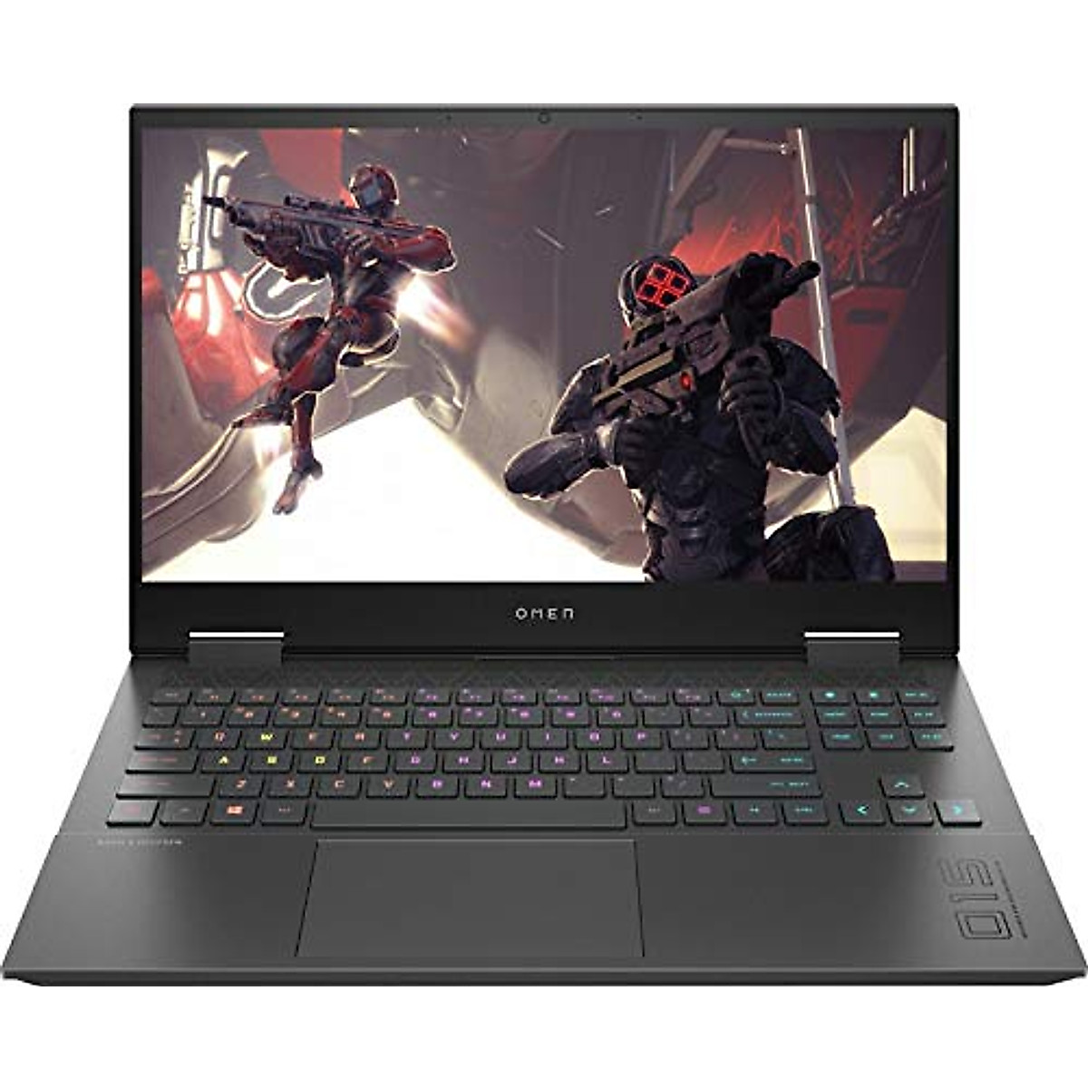 HP - OMEN Gaming 15.6" Laptop - AMD Ryzen 7 - 8GB Memory - NVIDIA GeForce GTX 1660 Ti - 512GB SSD - Mica Silver