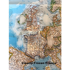 ClearlyFrozen High Capacity (10 x 2 Inch) Home Clear Ice Cube Tray/Ice Cube Maker