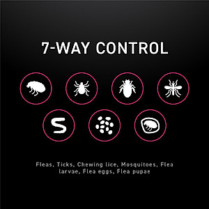 NEXTSTAR Flea and Tick Prevention for Cats, Repellent, and Control, Fast Acting Waterproof Topical Drops for Cats Over 3.5 lbs, 3 Month Dose