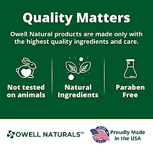 OWELL NATURALS Arthritis Pain Relief Cream, Fast-Acting, Deep Penetrating Joint & Muscle | Non-Greasy Formula for Back, Knee, Feet, Hand, Legs, Shoulder | Natural Ingredients, 2 oz