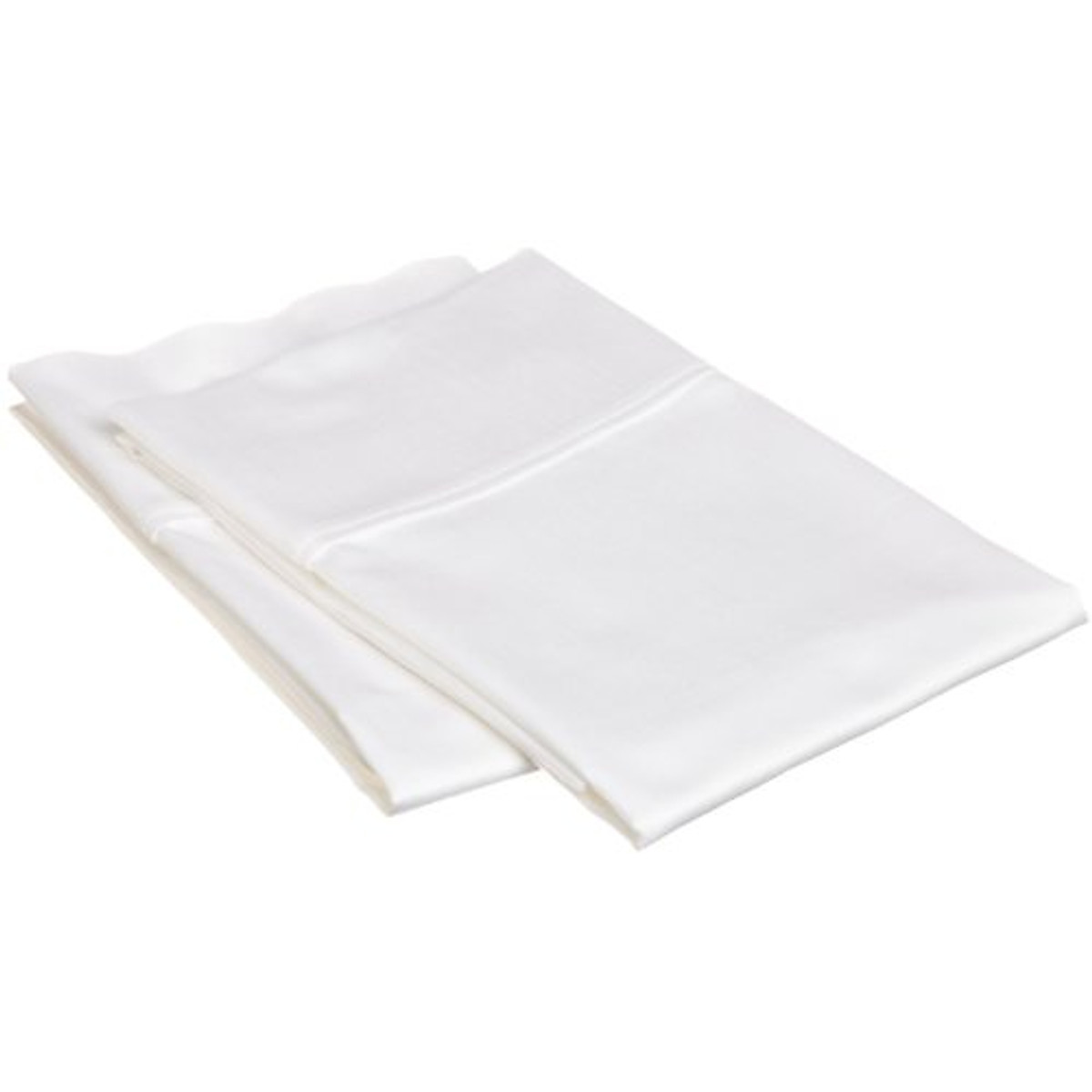 100% Cotton Knit Jersey Twin XL Fitted sheet with two free bonus pillow cases - White - Twin Extra Long, 15" Deep Pocket, 39" x 80" Great for Dorm, Hospital and Split King Beds (White, Twin XL)