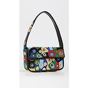 STAUD Women's Tommy Bag, Milliefiori Black, One Size