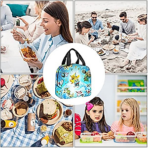 Hlemswpo 3PCS AnimeKids Backpack with Lunch Box,Large-capacity School Backpack,Creative Gifts for Fans,Boys Girls Travel Portable Laptop Bag style-1