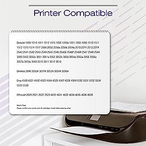 ColoWorld Remanufactured Printer Ink 61 Replacement for HP 61 Ink Cartridge Combo Pack Fit for Envy 4500 4502 5530 DeskJet 2512 1512 2542 2540 2544 3000 3052a OfficeJet 4630 Printer (1 Black,1 Color)