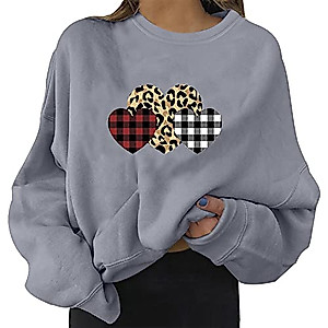Christmas Sweaters for Women Sweater Tunic Christmas Graphic Print Pullover Shirt top Shirts Fleece Lined with Pocket Cotton-Blend Netted Crochet Coat Womens Leggings tees