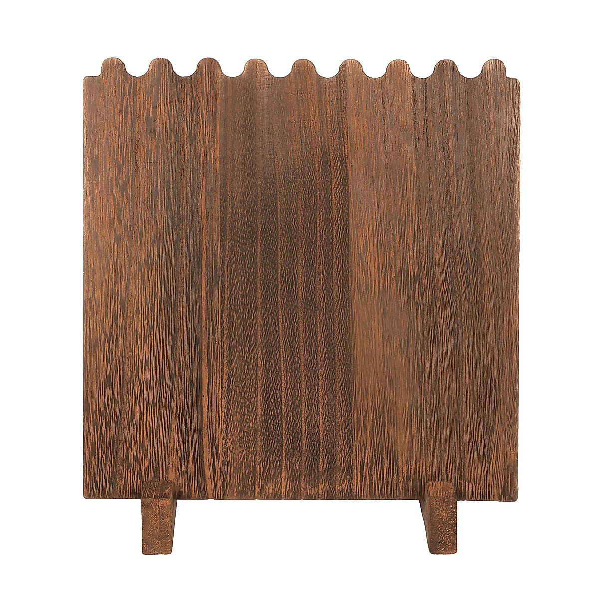 MOOCA Portable Wooden Plank Necklace Jewelry Stand for 8 Necklaces, Necklace Stand, Wood Plank Necklace Display Stand, Necklace Storage Holder, Jewelry Display Stand, Brown Color