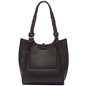 Calvin Klein Shelly Rocky Road Novelty Tote, Black/Gold
