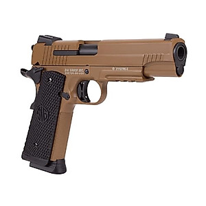 SIG SAUER 1911 Emperor Scorpion CO2-Powered 4.5mm Steel BB Caliber Semi-Auto Air Pistol with 17rd BB Mag - CO2 Cartridges Not Included