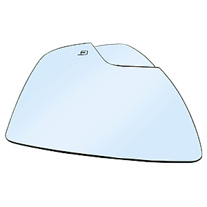 Driver Left Side Mirror Replacement for 2012-2018 Ford Focus Side Mirror Glass - Side View Heated Convex Mirror Glass with Rear Holder, Replace CM5Z-17K707-H