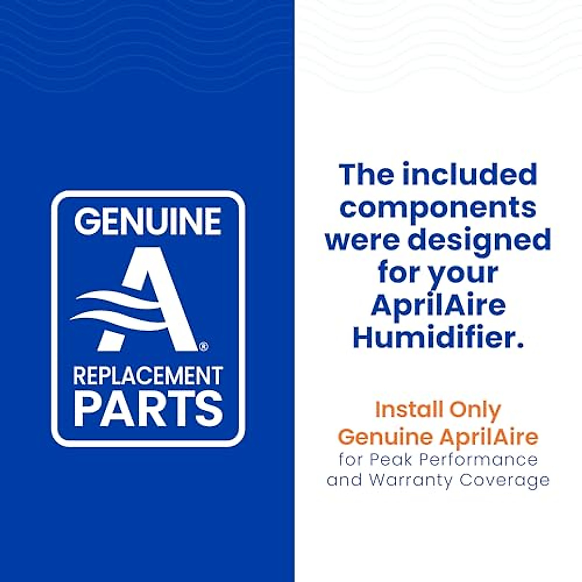 AprilAire 4839 Humidifier Maintenance Kit with Water Panel Model No. 35 Humidifier Replacement Filter for AprilAire Whole-House Humidifier Models: 600, 600A, 600M