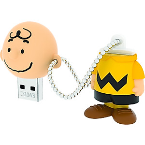 EMTEC USB Flash Drive 8GB Stick 2.0 Peanuts " Charlie Brown " 3D Design - PN 101