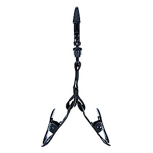 MELOTOUGH Firefighter Glove Strap Work Glove Holder Clip with 2 Alligator Clip Easy Hold All Your Glove,Reflective Hi-Vis Lime for Quick Access (Black)