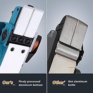 Electric Hand Planer, Electric Hand Planers Woodworking, 110v Portable Handheld Wood Planer Woodworking Power Tool for Home Furniture Us Plug