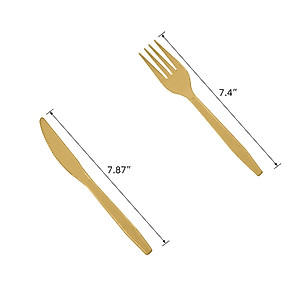 50th Birthday Theme Party Supplies,Disposable Party Tableware Sets - 50 Years Paper Plates,Napkins,Plastic Forks Knives,Tablecloths,50th Birthday Decorations for Men Women,24 Guests