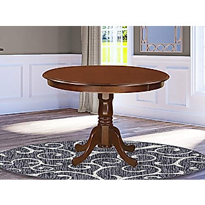 East West Furniture Dining Table, 42x42 Inch, Mahogany