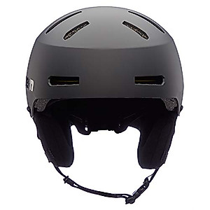Bern, Macon 2.0 MIPS Snow Helmet, Matte Black, Large