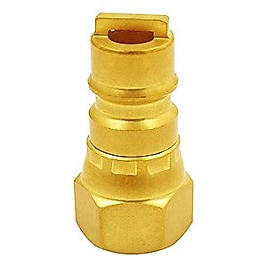 MENSI New 3/8" Quick Key to Hook Up Your Low Pressure Natural Gas Grill with RV's Quick-Connect with 3/8" Female Flare Joint
