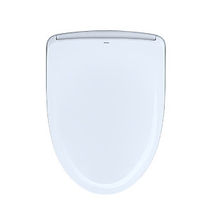 TOTO SW3044T40#01 S500e Elongated Bidet ewater+ and Classic Lid, White-SW3044T40 Toilet Washlet Seat, Cotton White