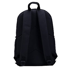 GLOOMALL 17 Inch Spiderman Backpack Kids School bag Travel Bag (Red and black spiderman)