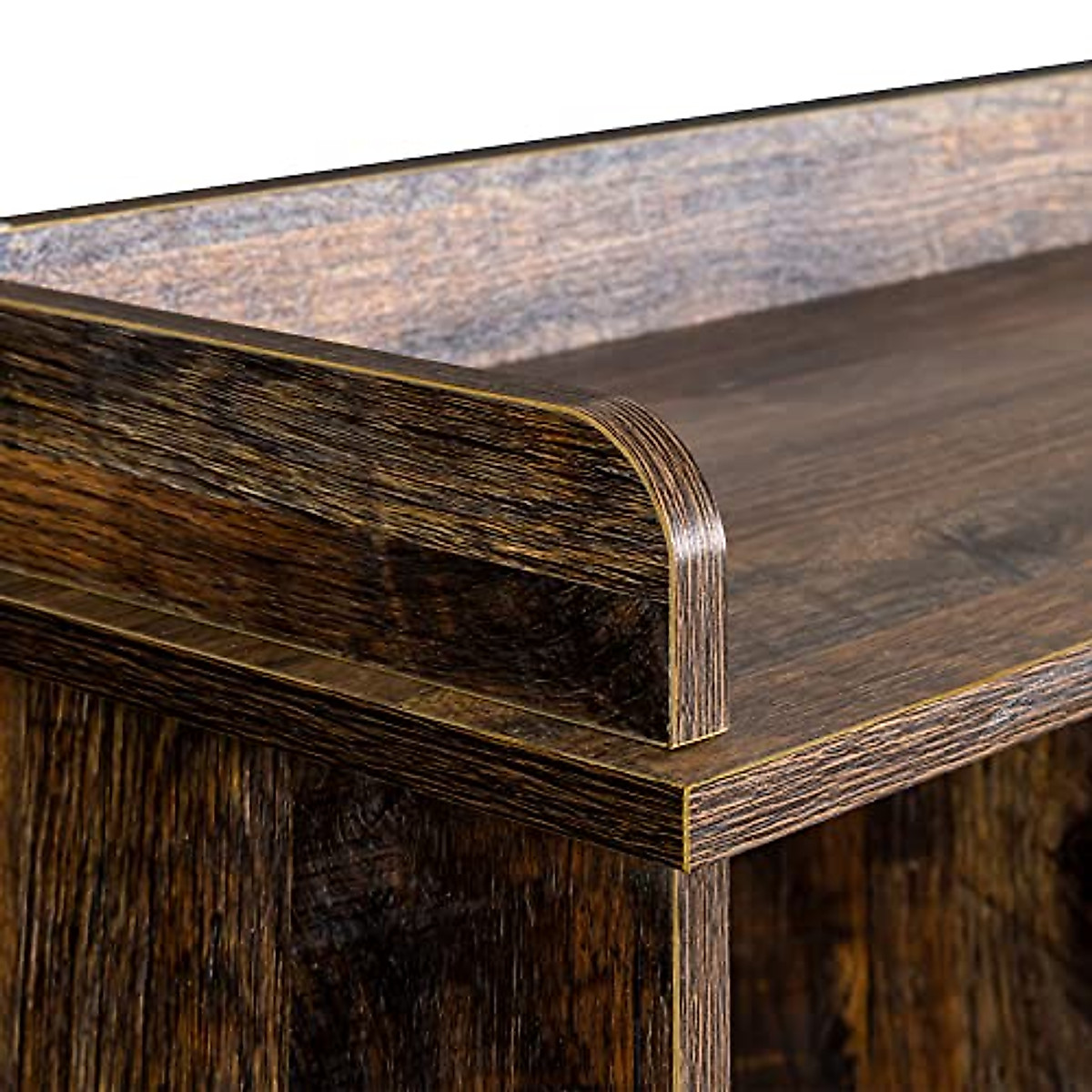 CreekT 10-Shelf Barrister Bookshelf for Bedroom, Tall Bookshelf for Living Room, Large Bookshelf for Bedroom, Open Bookshelf, Bookcase Shelf, Modern Bookshelf, Solid Wood Bookshelf, Cube Shelf