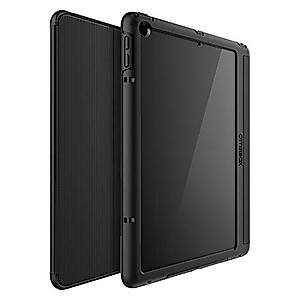 OTTERBOX Symmetry Folio Series Case for iPad (5th and 6th Generation) - Retail Packaging - Starry Night - (Clear/Black/Dark Grey Microsuede)