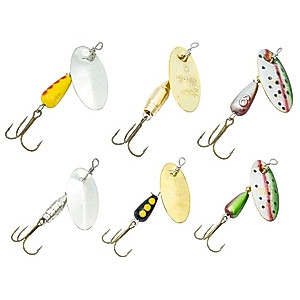 Panther Martin BW6 Best of The West Spinners Fishing Lure Kit - Assorted - Pack of 6