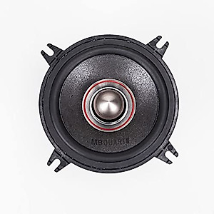 MB Quart PS1-316 Premium 6.5 Inch 400 Watt 4 Ohms 3 Way Component Network Control Mobile Speaker Car Audio Systems, Grills Included, Black (2 Pack)