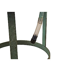 Glitzhome 37" H Garden Waterfall Fountains with Pump, Antique Green Metal Pelican Tiered Outdoor Cascading Floor-Standing Water Fountain for Porch Deck Patio Backyard Home Art Decor