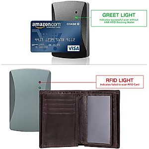 GOIACII Wallets for Men Large Capacity Genuine Leather RFID Mens Bifold Wallet with 16 Card Slots