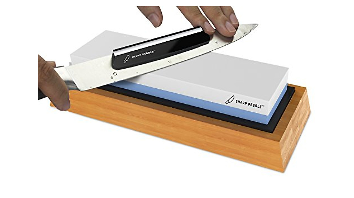 Whetstone Knife Sharpening Angle Guide by Sharp Pebble - Easy & Precise
