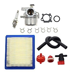 Carbhub Carburetor Replacement for Briggs & Stratton 799866 790845 799871 796707 794304 12H800 Engine Toro Craftsman Lawn Mower Carb Toro 22" Recycler with Air Filter Spark Plug Primer Bulb
