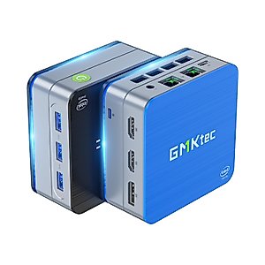 Intel 11th N5105 Mini PC, Nucbox5 Pro Micro Desktop Computer Windows 11 Pro 8GB RAM 512GB SSD M.2 2242 Micro PC with Dual HDMI 4K, Dual DDR4, Dual WiFi5, Giga, BT4.2& Cooling Fans