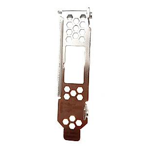 spartshome 5pcs Generic Low Profile Brackets with Screws Replacement for DELL PERC H830 LSI SAS 9300-8e PCI-e HBA LSI SAS00343 SAS3008 12Gb PCI-e HBA Lenovo 00AE914