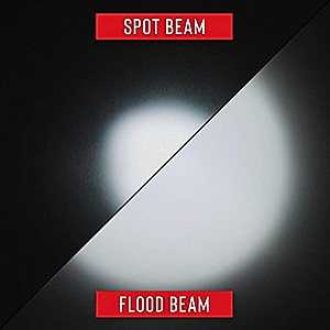 COAST HX5 410 Lumen LED Flashlight, Pure Beam Focusing, Slide Focus, Pocket Clip, Weatherproof, Pocket Sized, Battery Included, Black.