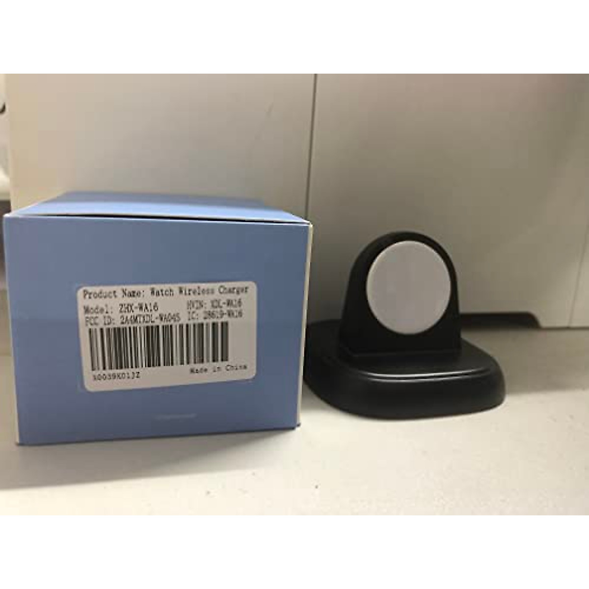 NEWDERY Charger Stand for Apple Watch, Portable Watch Charger for iWatch with USB C Cable,Fast Charging,Wireless Charging Station for iWatch series Ultra/8/7/6/5/3/2/SE, 49/45/44/42/41/40/38 mm, Black