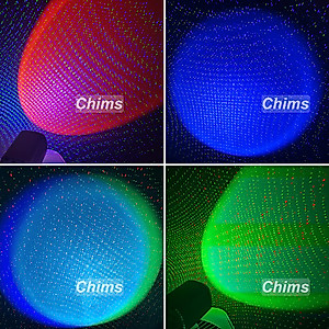 Mini Party Lights, Chims RGB Starry Sky with Sunset Light Show DJ Party Home Disco Light Portable Music Activated Stage Light for Christmas Thanksgiving Holiday Party Disco Birthday Xmas Gift