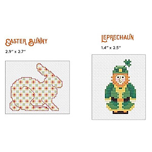 Whimsical Cross-Stitch: More Than 130 Designs from Trendy to Traditional (Dover Crafts: Embroidery & Needlepoint)