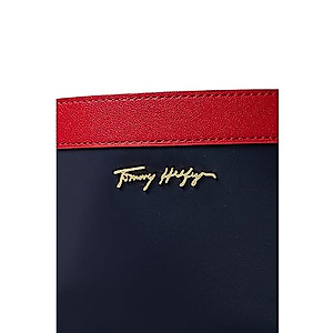 Tommy Hilfiger Leanna Backpack Nylon Color-Block Red/White/Blue One Size