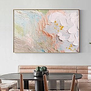 Spreefdian Abstract Painting Wall Art 16x24inch, Frameless Canvas Print for Living Room, Premium Quality, Home Decor Idea, Durable, Fade-Resistant, Office, Bedroom, Kitchen
