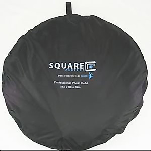 Square Perfect 60 Inch Light Tent Photo Cube Softbox with 4 Colored Backgrounds