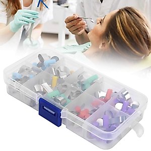 50Pcs Dental Supplies Oral Metal Forming Sheet Rod Type with Locator Dentist Accessories, Dental Accessorie