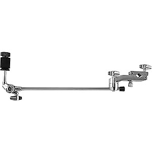 Pearl CH70 Cymbal Boom Attachment Clamp with 15" Solid Boom Arm, Multi-Angle Mounting Clamp, and UniLock Gearless Cymbal Tilter for Splash, Crash, and Effects Cymbals.