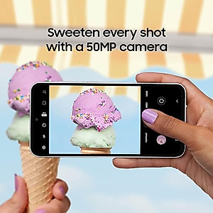 SAMSUNG Galaxy S23 FE AI Phone, 128GB Unlocked Android Smartphone, Long Battery Life, Premium Processor, Tough Gorilla Glass Display, Hi-Res 50MP Camera, US Version, 2023, Graphite