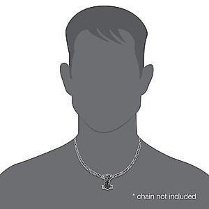 WithLoveSilver 925 Sterling Silver Trinity Celtic Viking Amulet Hammer of Thor (Mjolnir) Pendant