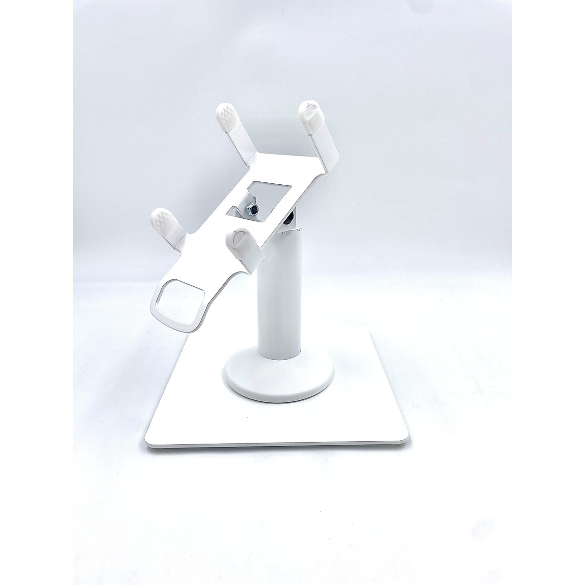 Clover Flex 3 / Flex 4 Freestanding Swivel and Tilt Stand with Square Plate (White)