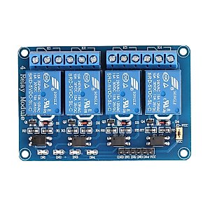 JBtek 4 Channel DC 5V Relay Module for Arduino Raspberry Pi DSP AVR PIC ARM