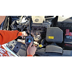 Vividia VA-150 Gray Two-Way Articulating Borescope Videoscope Inspection Camera with 6mm Diameter Probe and 2.7" Monitor and 640x480 Image Resolution