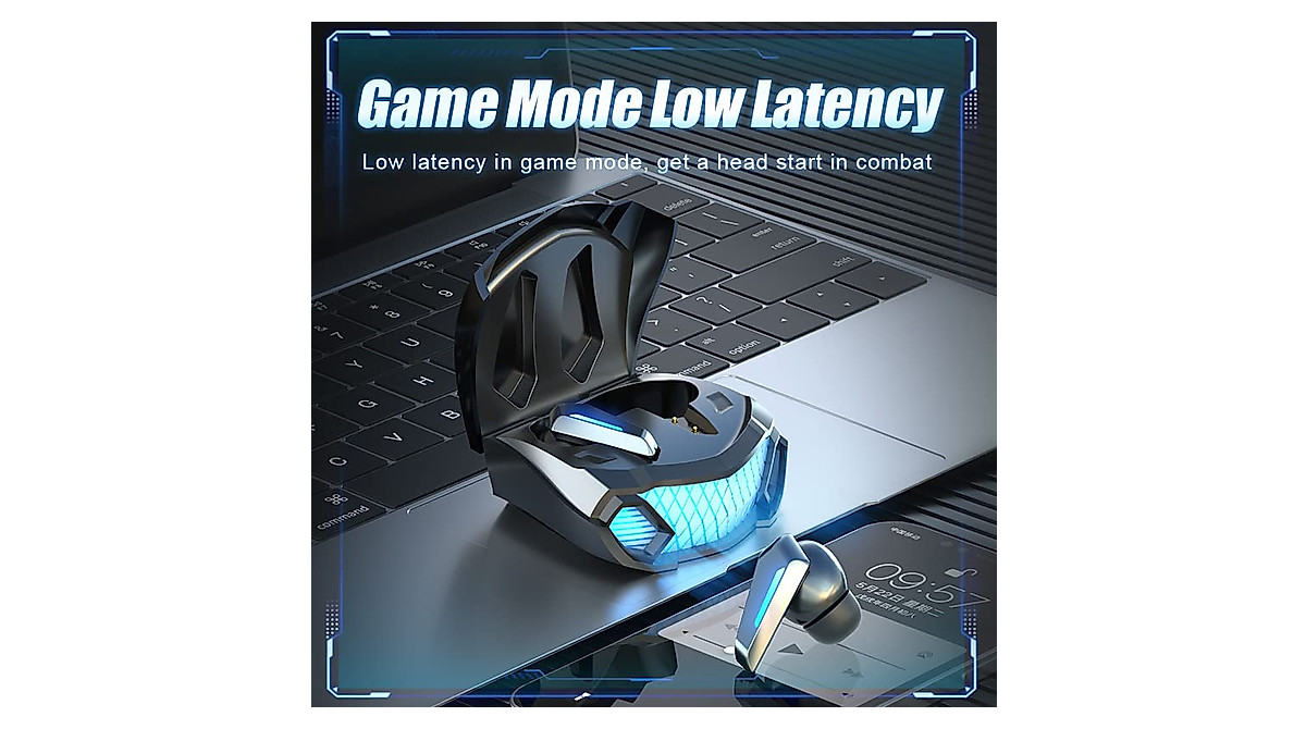M5 Game Headset LED Bluetooth Earphones Wireless Sports Earbuds